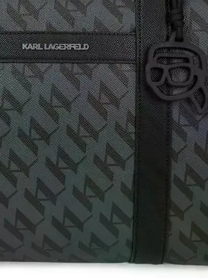 Karl Lagerfeld Ikon Monogram Weekender Bag