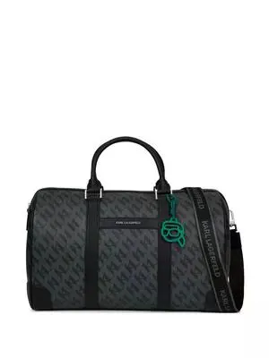 Karl Lagerfeld Silver Tone Bags For Men