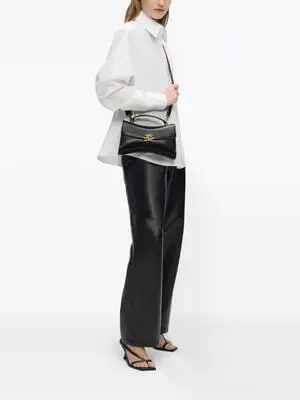 Karl Lagerfeld K/autograph Twist Top Handle Bag - Black