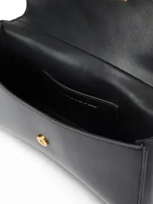 Karl Lagerfeld K/autograph Twist Top Handle Bag - Black