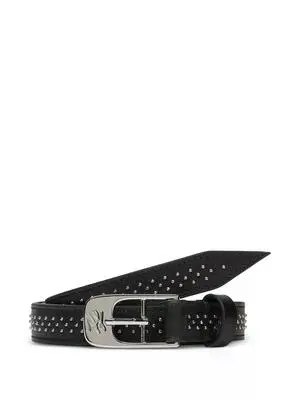 Karl Lagerfeld K/autograph Studded Belt - Black