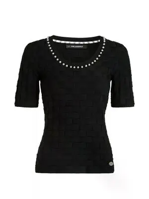 Karl Lagerfeld Textured Tops