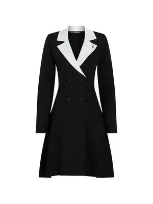 Karl Lagerfeld Double-breasted Mini Dress - Black