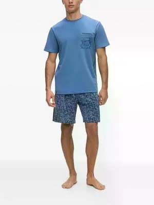 Karl Lagerfeld Ikon-print Pajamas Set