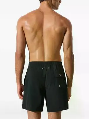 Karl Lagerfeld Logo Print Swim Shorts