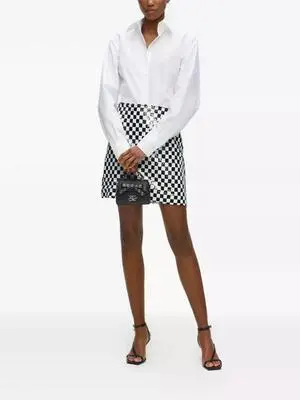 Karl Lagerfeld K/autograph Eyelet-embellished Bow Top Handle Bag