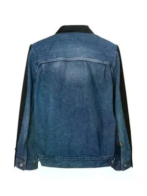 Sacai Wool Suiting X Denim Jacket