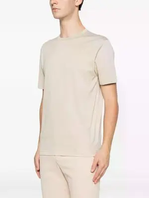 Sunspel Crew-neck Short-sleeve T-shirt - Neutrals