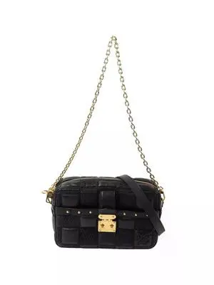LOUIS VUITTON Padded Damier Crossbody Bag - Black