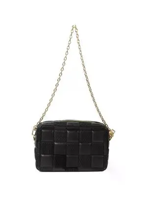 LOUIS VUITTON Padded Damier Crossbody Bag - Black