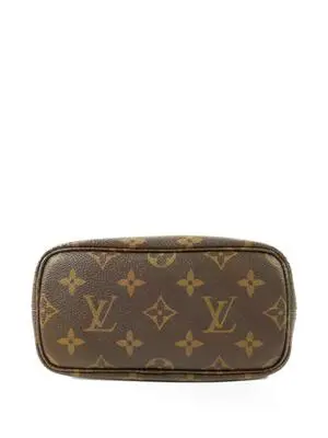 LOUIS VUITTON Monogram Canvas Tote Bag With Detachable Pouch - Brown