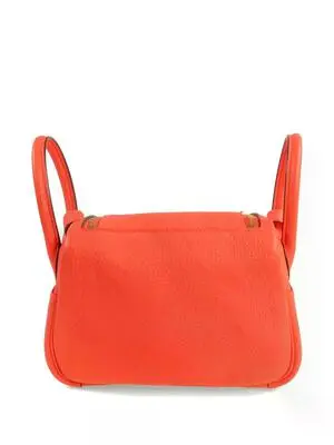 Hermès Mini Lindy Two-way Handbag - Red