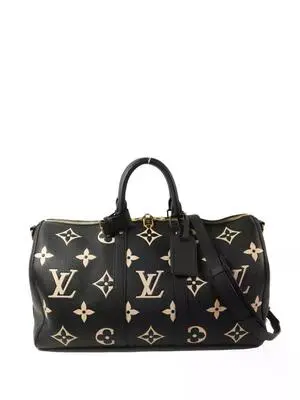 LOUIS VUITTON Keepall Duffle Bag - Black