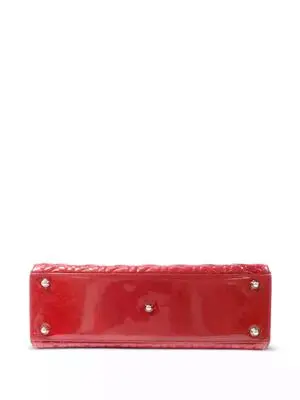 Dior Lady Tote Bag - Red