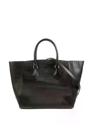 LOUIS VUITTON Pi Leather Tote Bag - Black