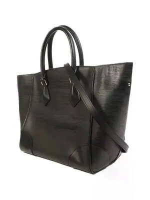 LOUIS VUITTON Pi Leather Tote Bag - Black