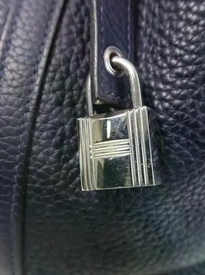 Hermès Mm Picotin Lock Tote Bag - Blue