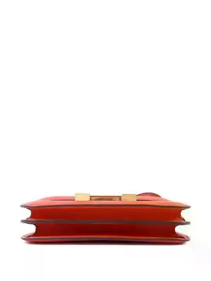 Hermès Mini Constance Shoulder Bag - Orange