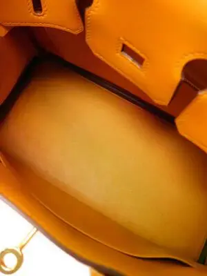 Hermès Birkin 25 Tote Bag - Orange