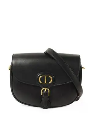 Dior Bobby Leather Shoulder Bag - Black