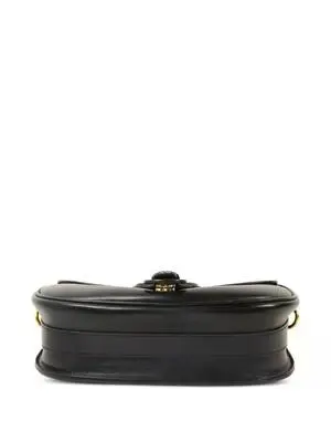 Dior Bobby Leather Shoulder Bag - Black