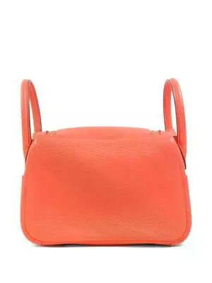 Hermès Mini Lindy Tote Bag - Orange