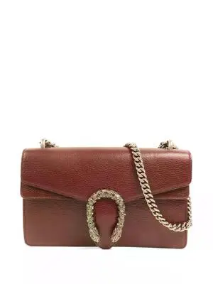 Gucci Dionysus Shoulder Bag With Crystal Embellishment - Red