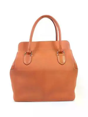 Hermès 2013 20 Toolbox Swift Leather Tote Bag - Orange