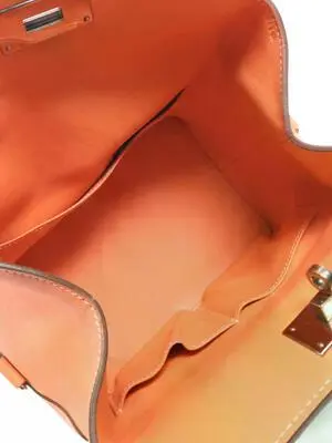 Hermès 2013 20 Toolbox Swift Leather Tote Bag - Orange