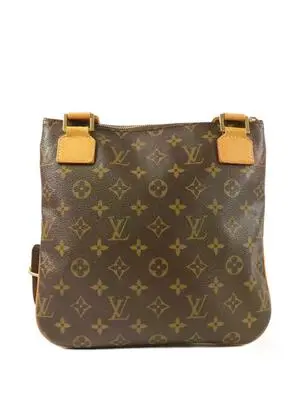 LOUIS VUITTON Monogram Bosphore Shoulder Bag - Brown