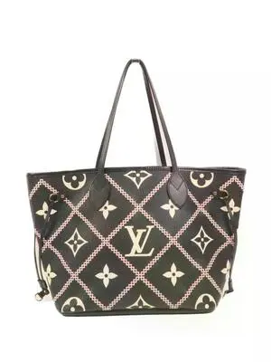 LOUIS VUITTON Neverfull Mm Monogram Empreinte Tote Bag
