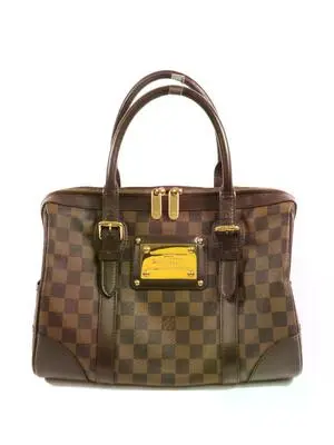 LOUIS VUITTON Berkeley Damier Ebene Tote Bag