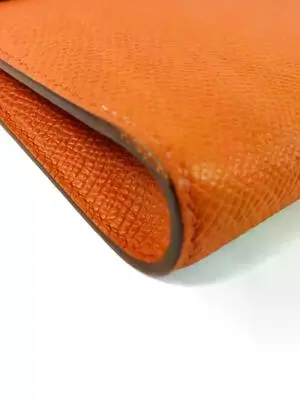 Hermès Clic 16 Leather Shoulder Bag - Orange