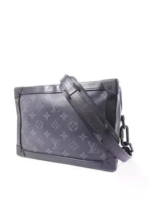 LOUIS VUITTON Soft Trunk Shoulder Bag In Monogram Eclipse Canvas