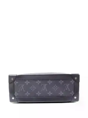 LOUIS VUITTON Soft Trunk Shoulder Bag In Monogram Eclipse Canvas