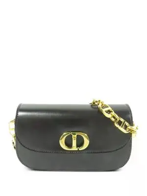 Dior 30 Montaigne Avenue Shoulder Bag - Black