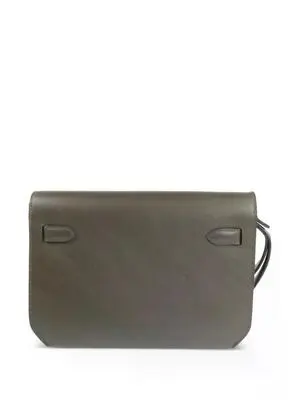 Hermès 25 Kelly Dépêches Clutch Bag - Grey