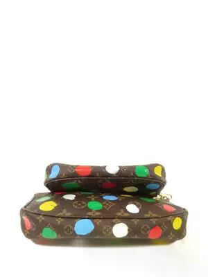 LOUIS VUITTON Monogram Yayoi Kusama Multi Pochette Shoulder Bag