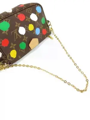 LOUIS VUITTON Monogram Yayoi Kusama Multi Pochette Shoulder Bag
