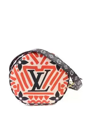 LOUIS VUITTON Monogram Giant Crafty Boite Chapeau Souple Crossbody Bag - Red
