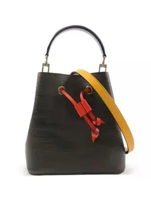 LOUIS VUITTON Epi Leather Bucket Bag - Black