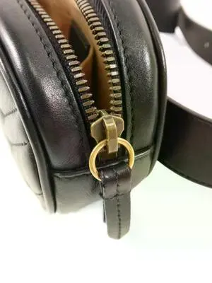 Gucci Gg Marmont Matelassé Belt Bag - Black