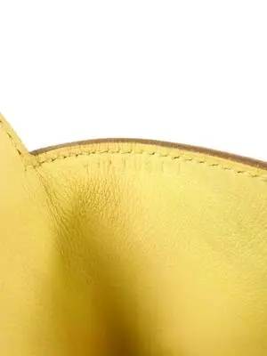 Hermès 20 Tool Box Tote Bag - Yellow