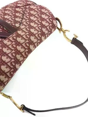 Dior Mini Saddle Shoulder Bag - Red