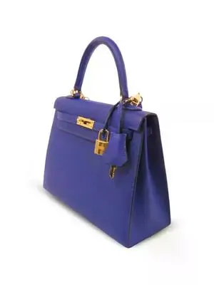 Hermès Kelly 25 Epsom Tote Bag - Blue