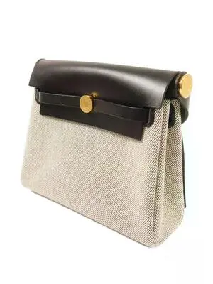 Hermès Mini Herbag Shoulder Bag - Neutrals
