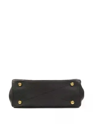 LOUIS VUITTON Monogram Empreinte Montaigne Mm Shoulder Bag - Black