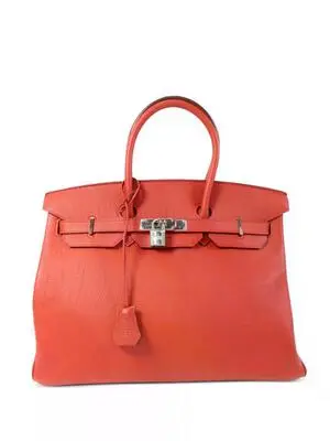 Hermès Birkin 35 Shoulder Bag - Orange