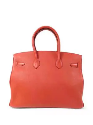 Hermès Birkin 35 Shoulder Bag - Orange