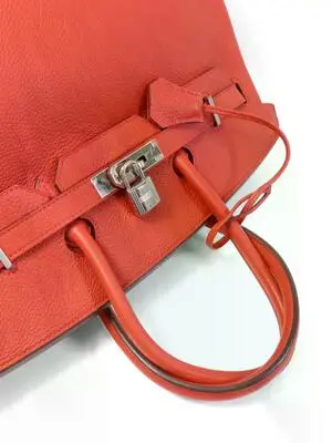 Hermès Birkin 35 Shoulder Bag - Orange